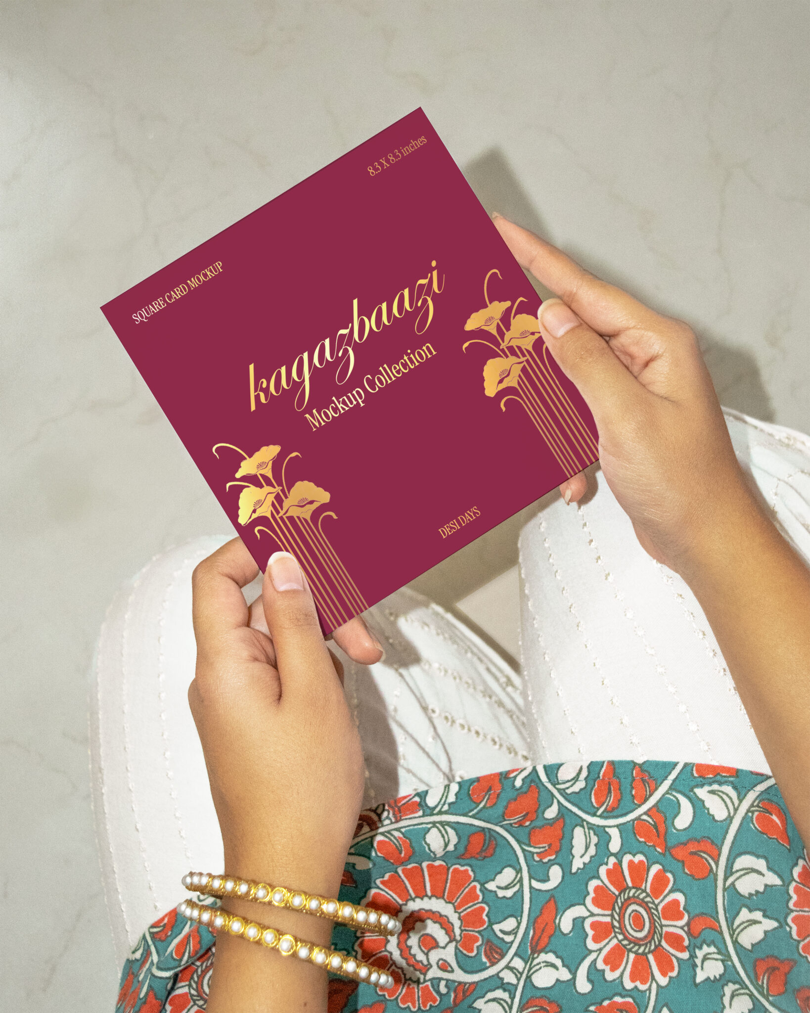 Free Indian Desi Mockups - Desi Days | PSD Branding Templates
